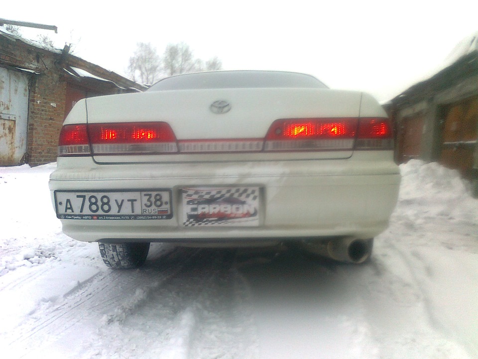 Банка APEXI — Toyota Mark II (100), 2,5 л, 1999 года | стайлинг | DRIVE2