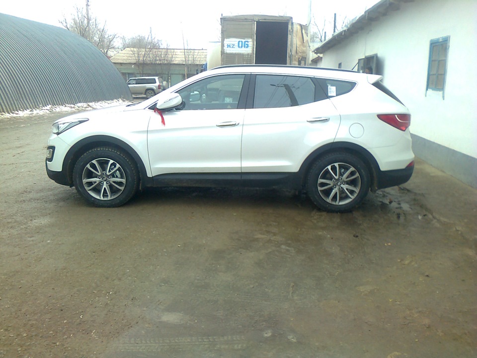 TRIANGLE CHINA — Hyundai Santa Fe (3G), 2,4 л, 2013 года | шины | DRIVE2
