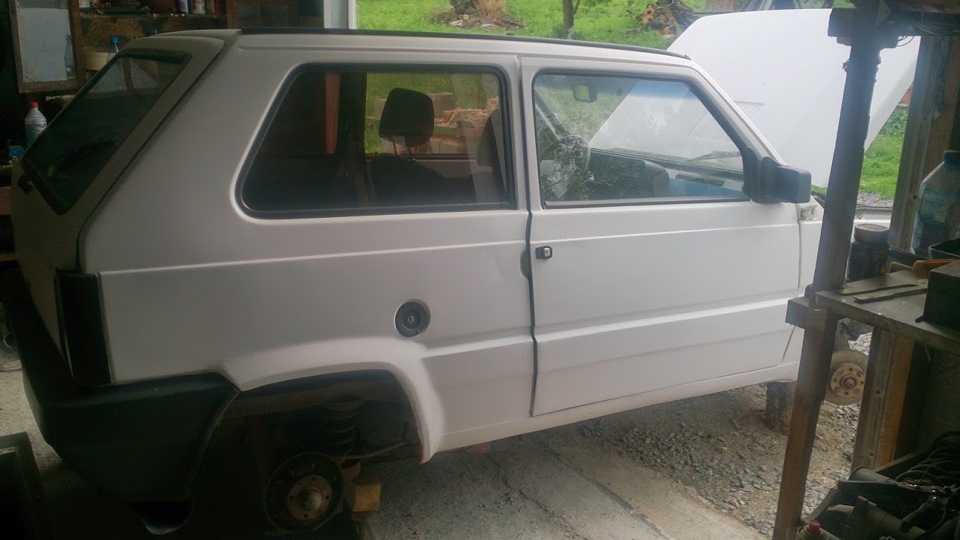 Переборка тормозной системы — FIAT Panda (1G), 0,7 л, 1987 года ...