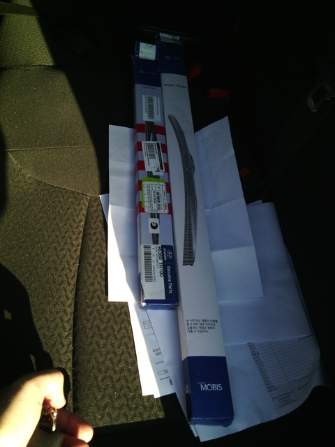 983601R100 Щетка стеклоочистителя KIA HYUNDAI | Запчасти на DRIVE2