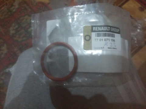 7701071156 Прокладка патрубка турбокомпрессора(рез) RENAULT | Запчасти ...