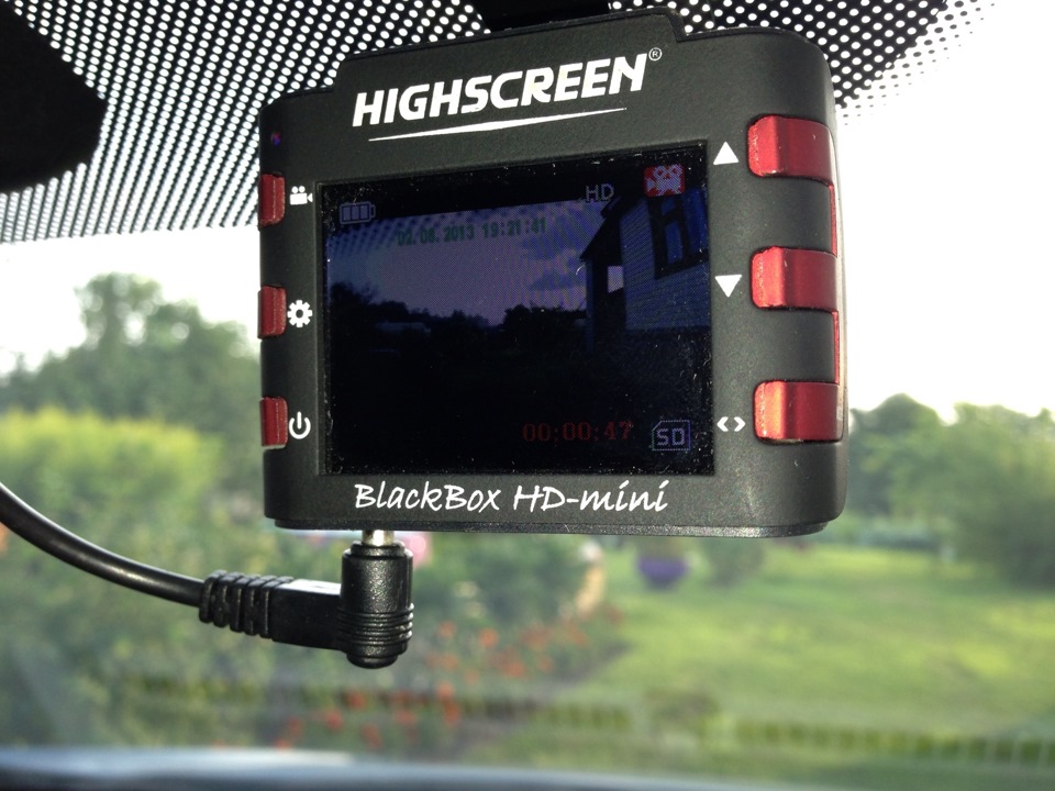 Highscreen Black Box HD-mini — KIA Ceed (2G), 1,6 л, 2013 года | электроника | DRIVE2