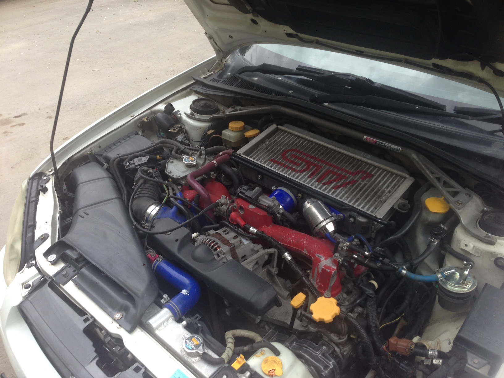 Восстановление — Subaru Impreza WRX STI (GD), 2 л, 2002 года | плановое ...