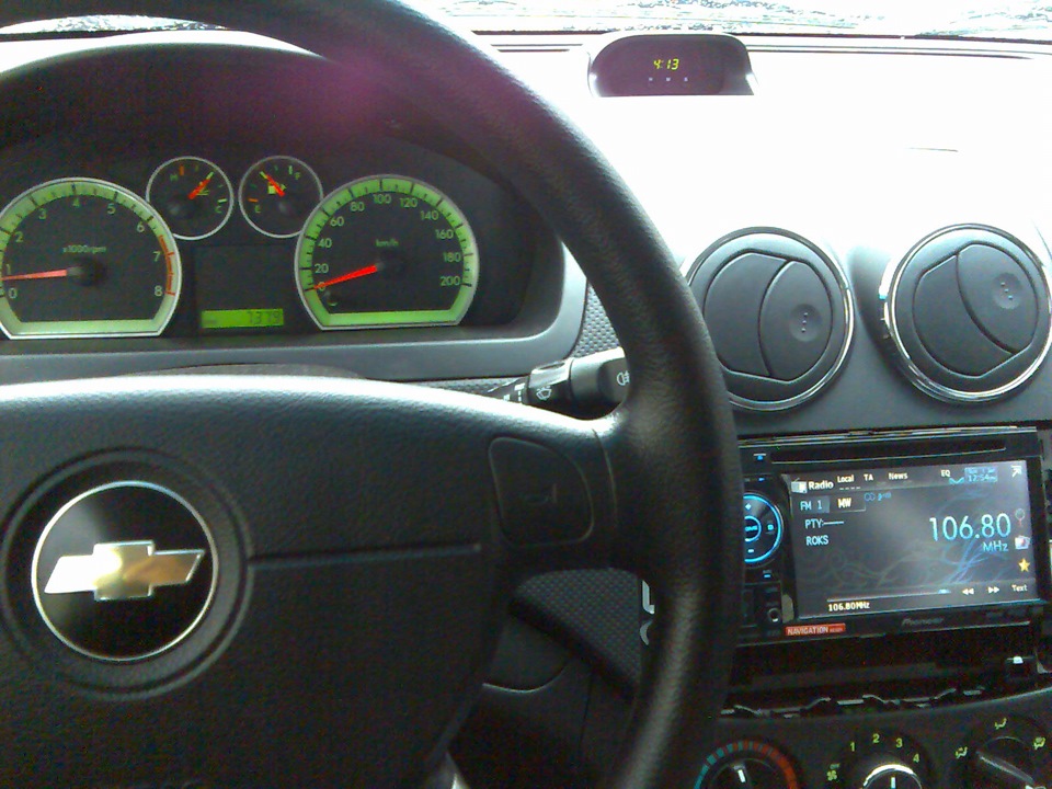 Поставили новую "Голову" — Chevrolet Aveo 5-door (1G), 1,5 л, 2011 года ...