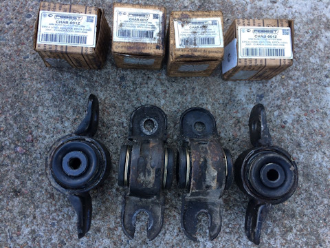 CHAB001Z САЙЛЕНТБЛОК ЗАДНЕГО ВЕРХНЕГО РЫЧАГА. FEBEST | Запчасти на DRIVE2