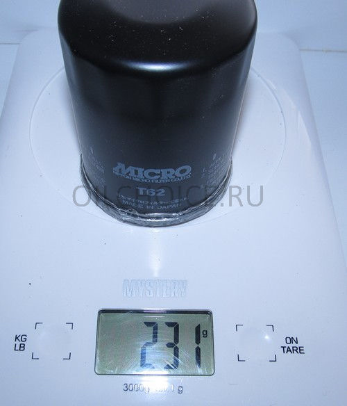 Плагиат пост по масляному фильтру Micro T62 — Honda Civic Ferio (6G), 1,5 л, 1996 года ...