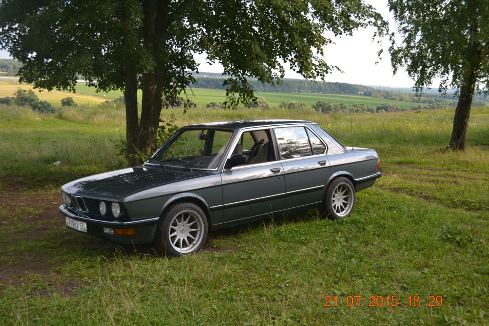 HARTGE vs BBS RS — BMW 5 series (E28), 1,8 л, 1985 года | колёсные ...