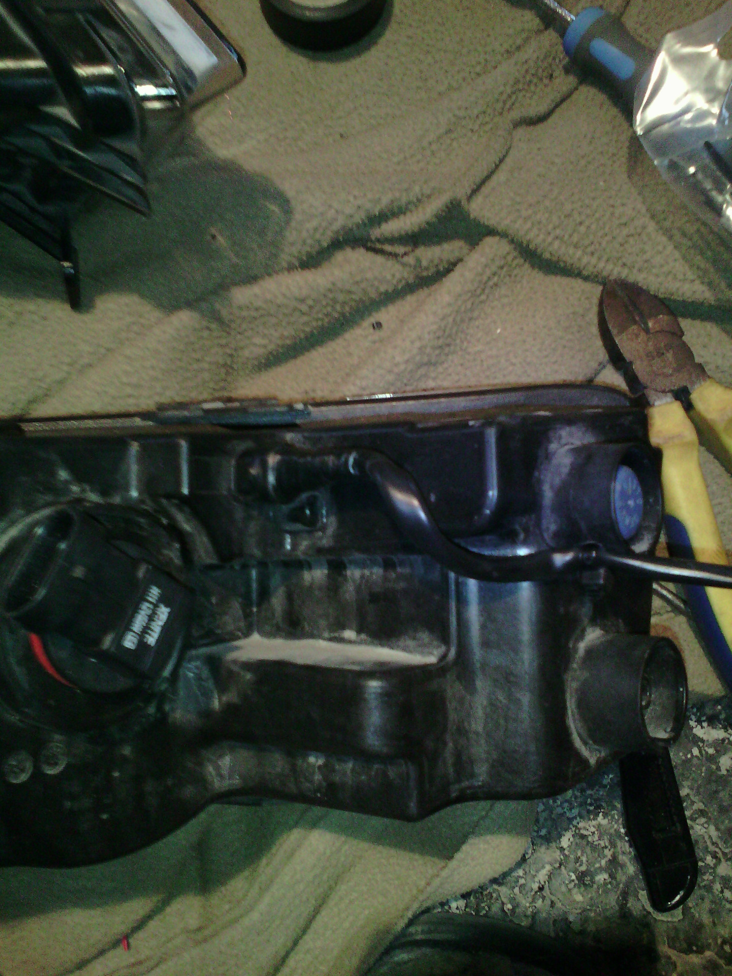 Противотуманки + ДХО — Volkswagen Touareg (1G), 3,2 л, 2005 года ...