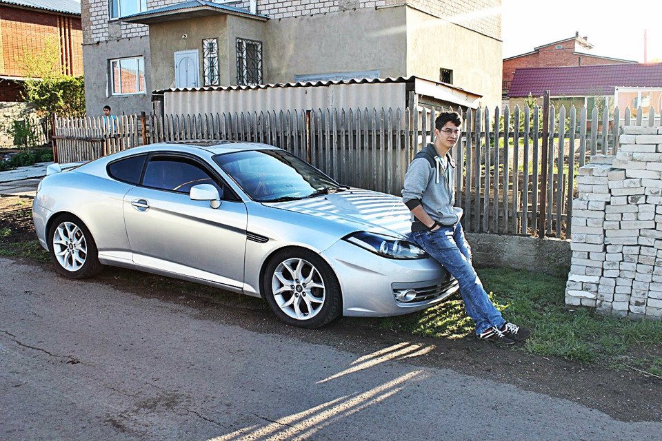 Весенняя диагностика — Hyundai Tiburon (GK), 2,7 л, 2007 года ...