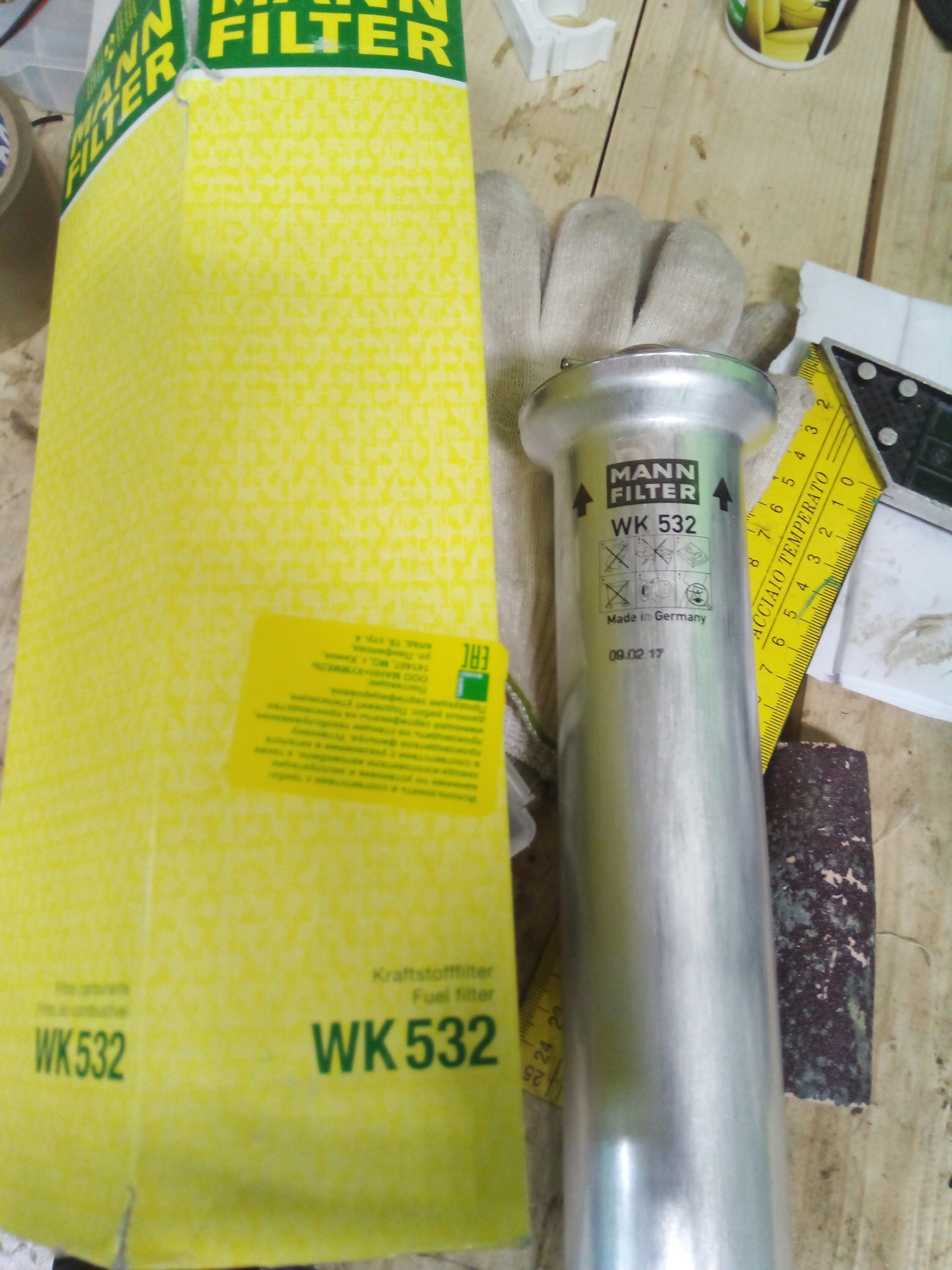 Фильтр топливный — BMW 5 series Touring (E39), 2,5 л, 2003 года | расходники | DRIVE2