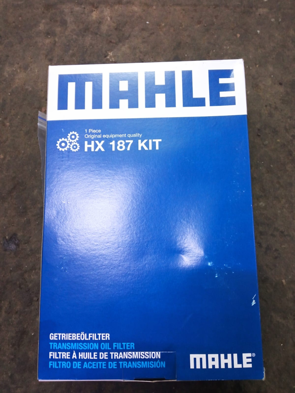 HX187KIT Гидрофильтр, автоматическая коробка передач MAHLE KNECHT ...