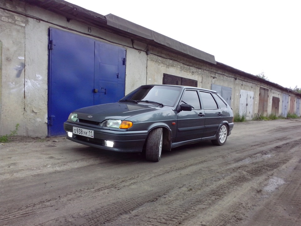 Уронил слегка! — Lada 2114, 1,6 л, 2011 года | тюнинг | DRIVE2