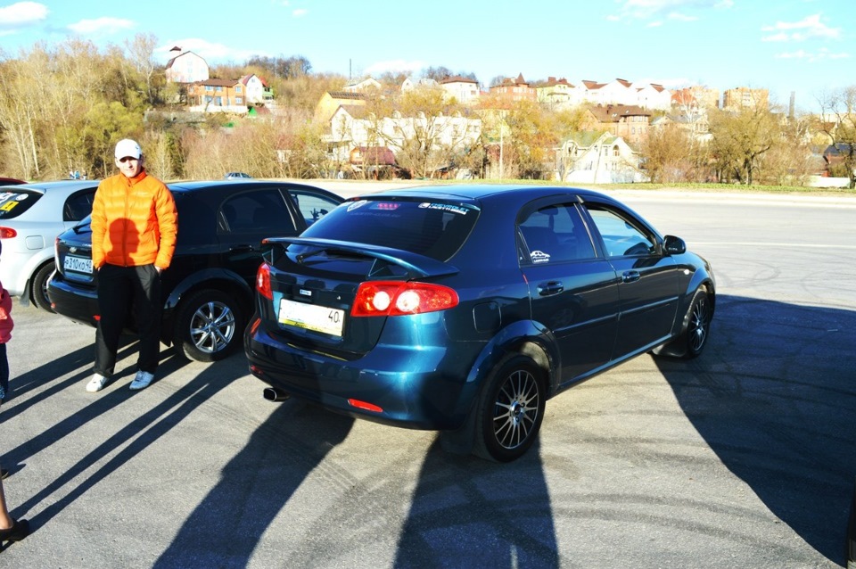 Встреча лачетти клуба в г. Калуга — Chevrolet Lacetti 5D, 1,4 л, 2008 ...