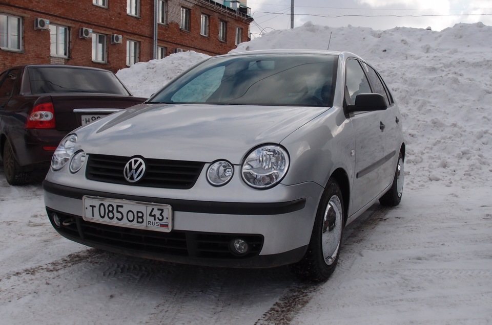 Просто фото, на память, так сказать. — Volkswagen Polo Hatchback Mk4, 1 ...
