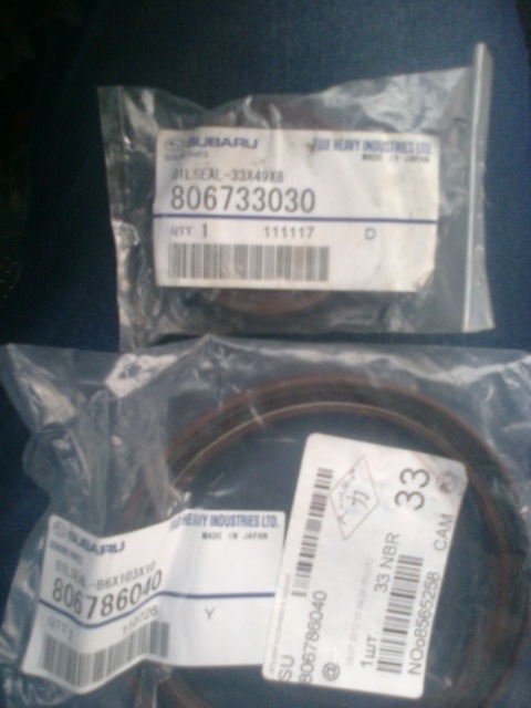 806786040 Сальник 86*103*10 TCL FKM SUBARU | Запчасти на DRIVE2