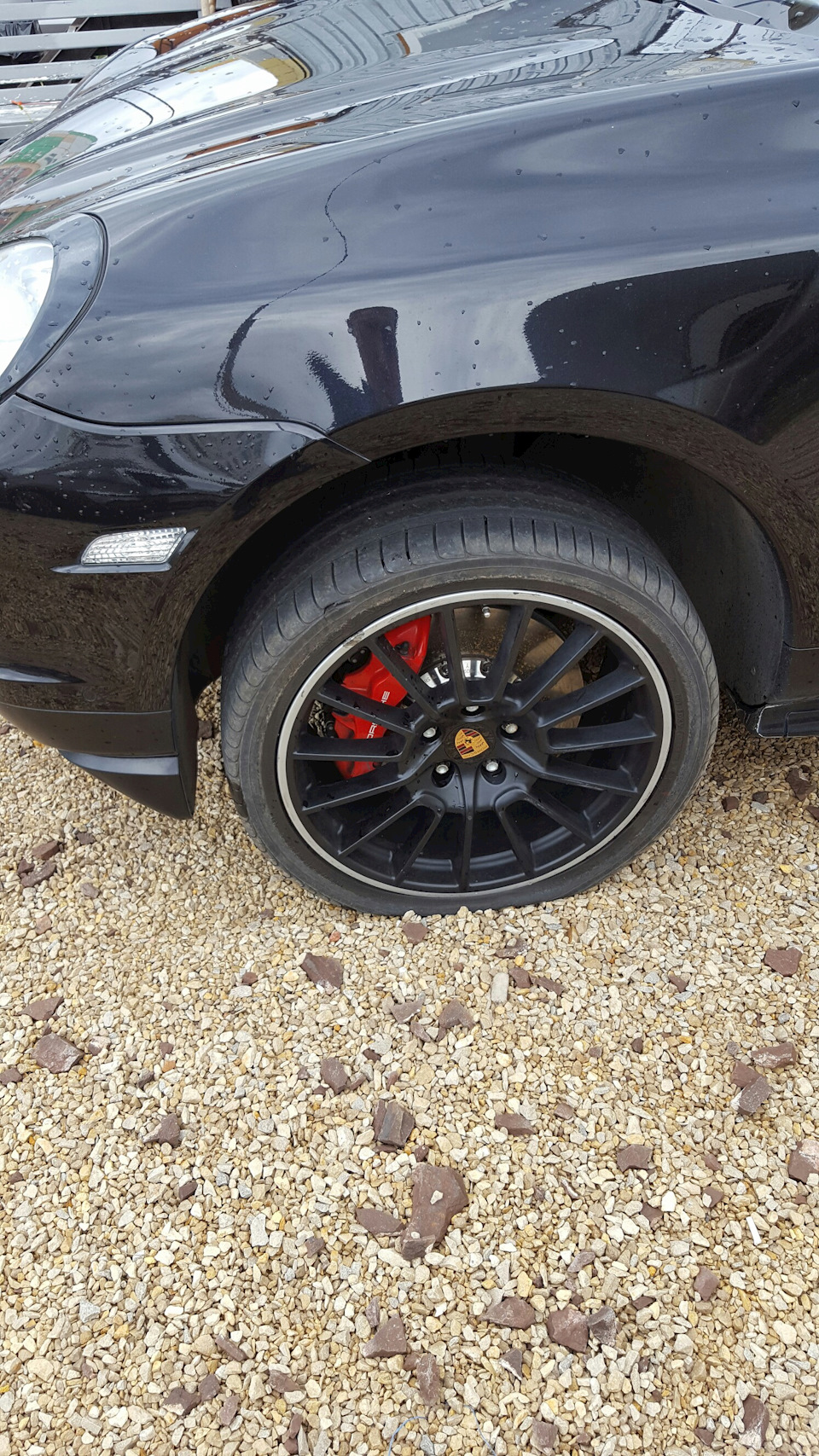 Эх дороги… — Porsche Cayenne (1G) 955/957, 4,8 л, 2008 года | шины | DRIVE2