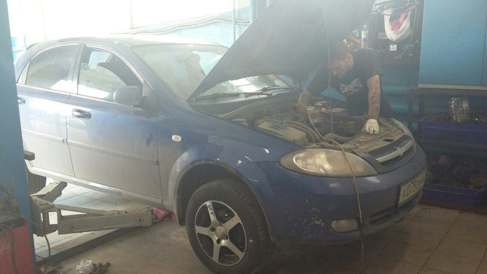 Ремонт стартера на Chevrolet Lachetti (Шевроле Лачетти) 2006 года ...