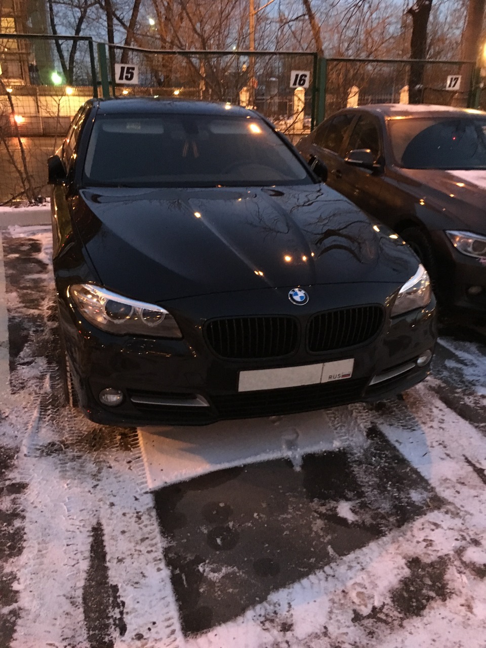 Решетка радиатора BMW M Performance — BMW 5 series (F10), 2 л, 2015 ...