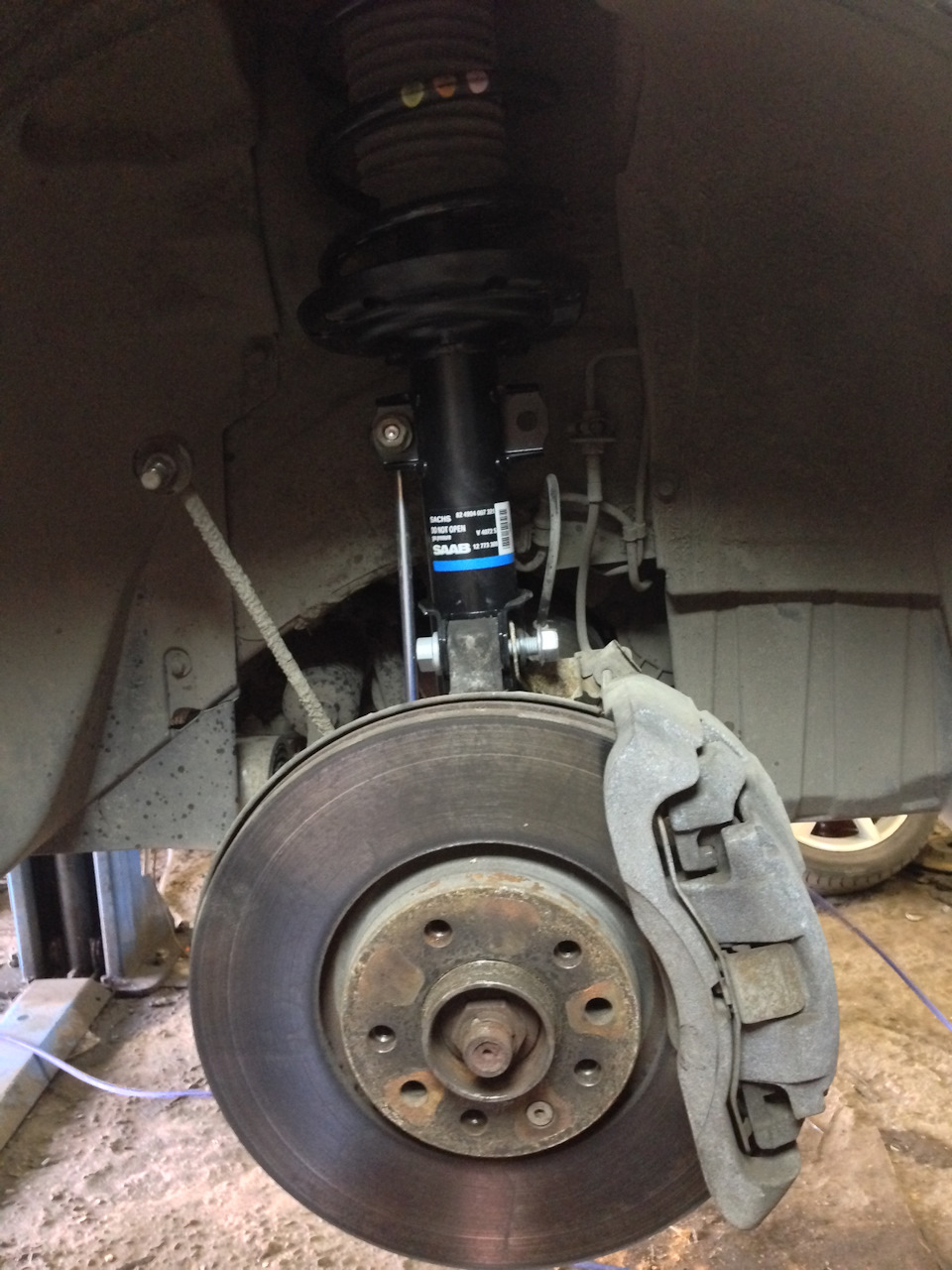 Аэро Подвеска — Saab 9-3 (2G), 2 л, 2009 года | тюнинг | DRIVE2