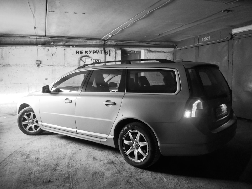 Плановое ТО и летняя резина Kumho — Volvo V70 III, 2,5 л, 2008 года ...