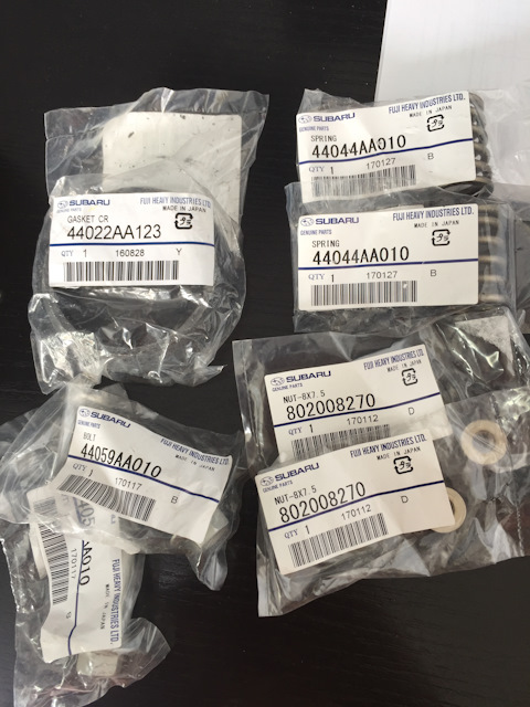 44059AA010 Болт глушителя SUBARU | Запчасти на DRIVE2