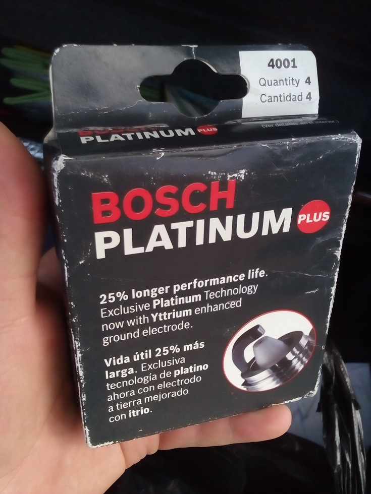 Свечи FR7DPX Bosch — Rover 25, 1,4 л, 2001 года | электроника | DRIVE2