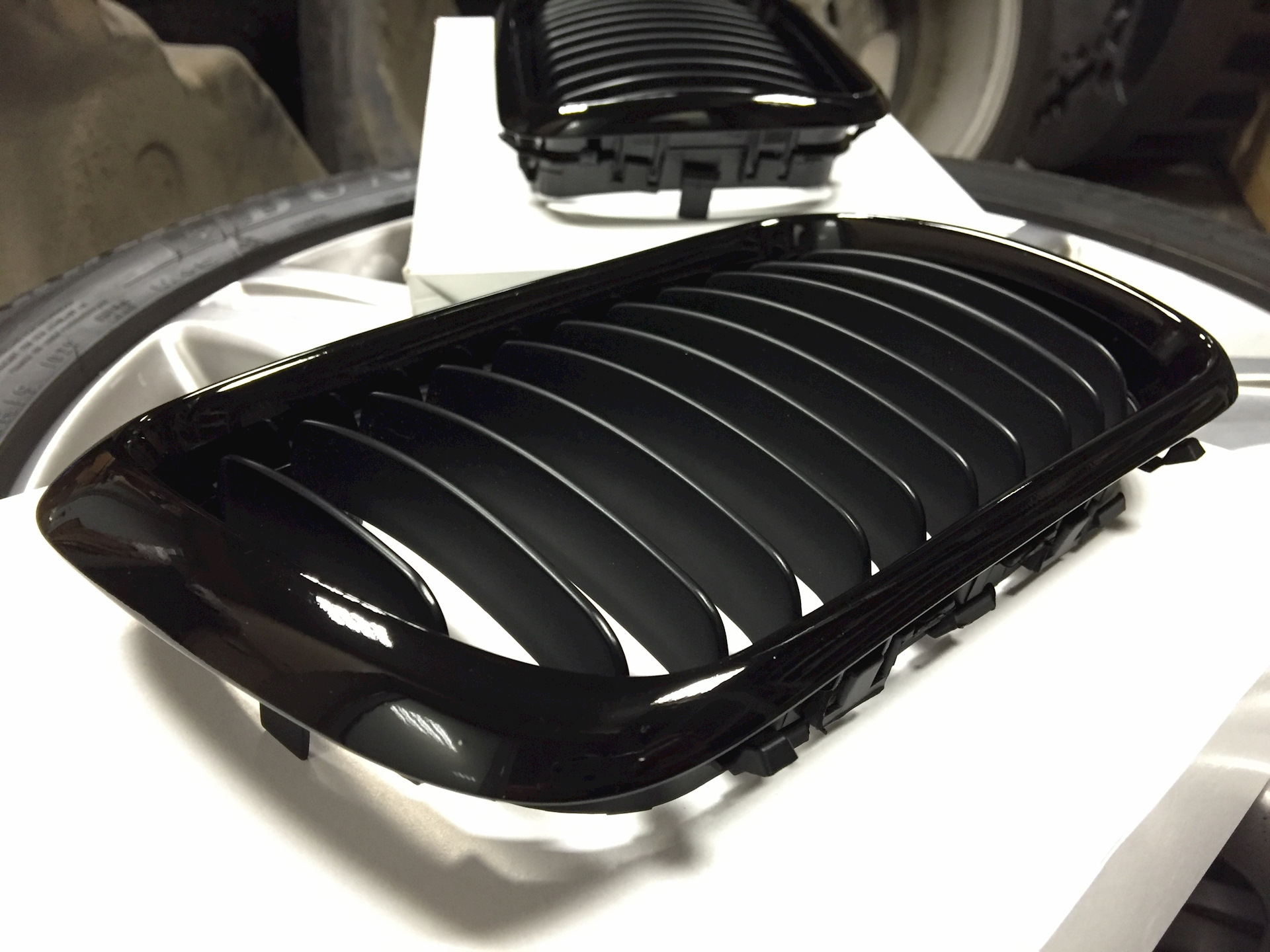 Ноздри Black style — BMW 3 series (E36), 2,8 л, 1997 года | стайлинг ...