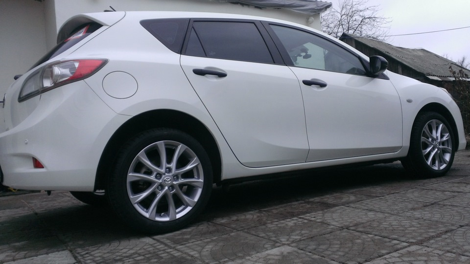 Покраска зеркал и ручек в цвет кузова — Mazda 3 (2G) BL, 1,6 л, 2012 года | стайлинг | DRIVE2