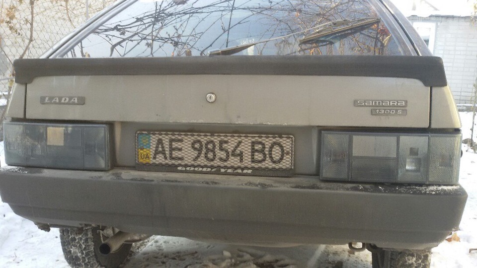 Пепельные фонари — Lada 2108, 1,3 л, 1992 года | стайлинг | DRIVE2