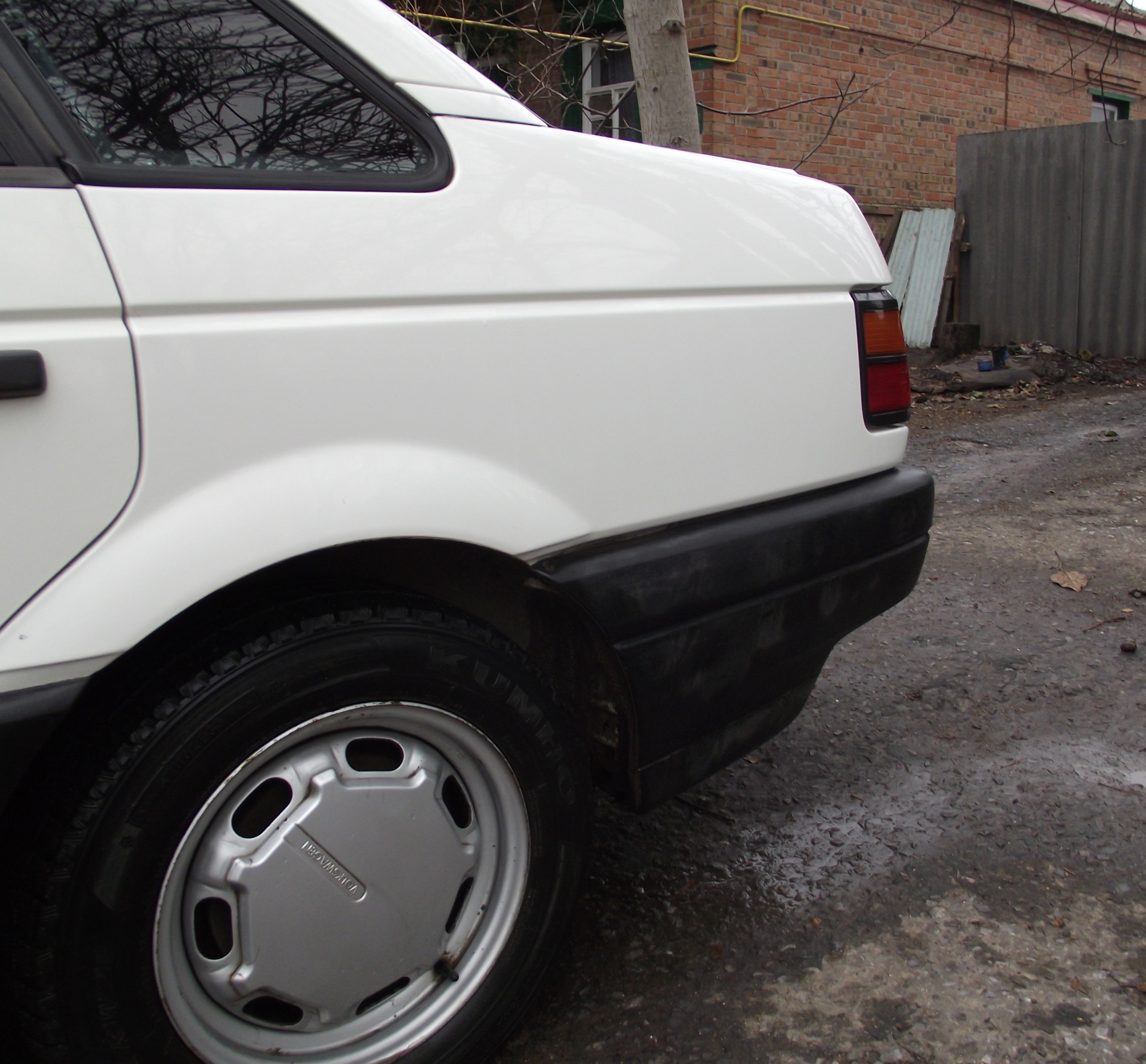 фото чистой и грязной. — Volkswagen Passat B3, 2 л, 1991 года | мойка ...