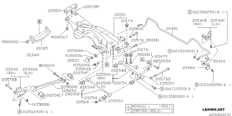 Нужна помощь по сайлентблокам — Subaru Legacy (BD/BG/BK), 2 л, 1996 ...