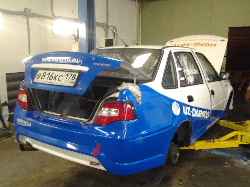 Nexia Rally — объединяет людей! (глава 2) — Daewoo Nexia (N150), 1,6 л ...