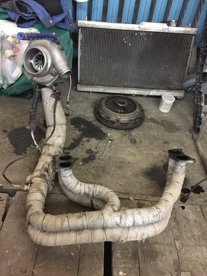 Турбокит халява GTX 3076 — Subaru Impreza WRX STI (GV/GR), 2,7 л, 2008 ...