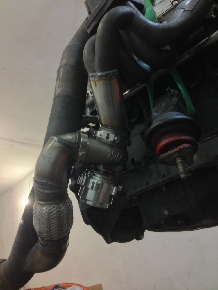 westgate tial 60mm переварил коллектор — Toyota Supra (80), 3 л, 1995 ...