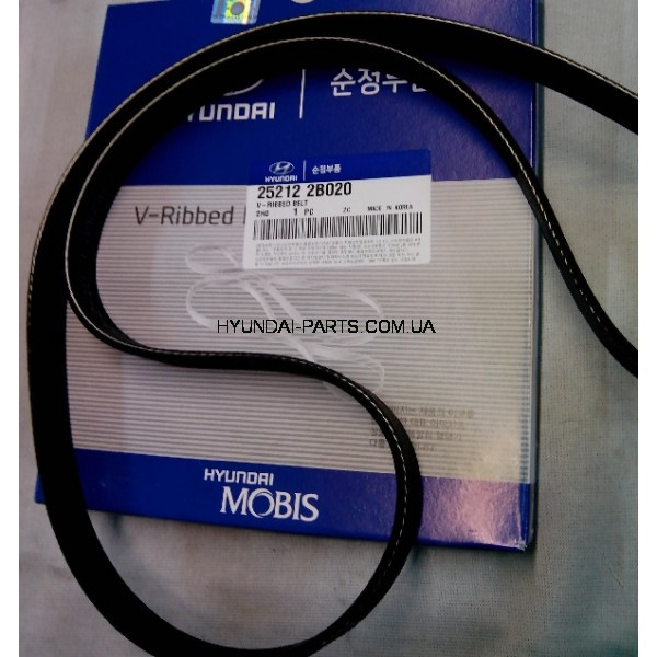 252122B020 ПРИВОДНОЙ РЕМЕНЬ L=85СМ KIA HYUNDAI | Запчасти на DRIVE2