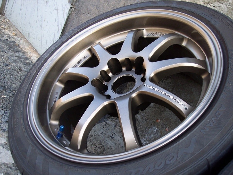 Продам WORK Emotion XD9 — Honda Accord Euro R (CL7), 2 л, 2003 года ...