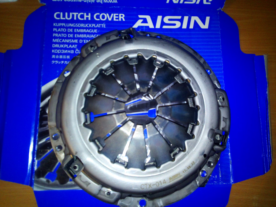 Сцепление — Toyota Corolla (140/150), 1,4 л, 2008 года | своими руками ...