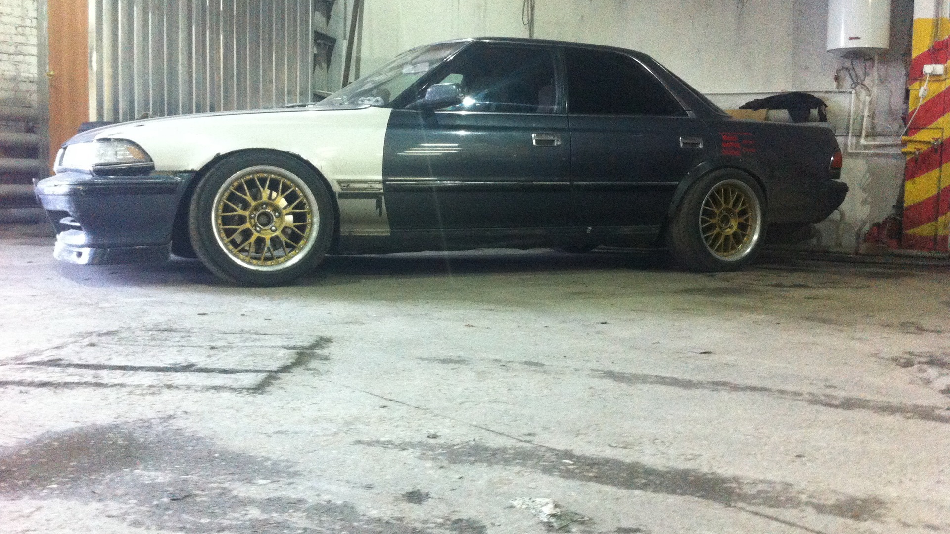 Toyota Mark II (80) 2.5 бензиновый 1991 | 2.5GT-TT&R154&ZAVARKA на DRIVE2