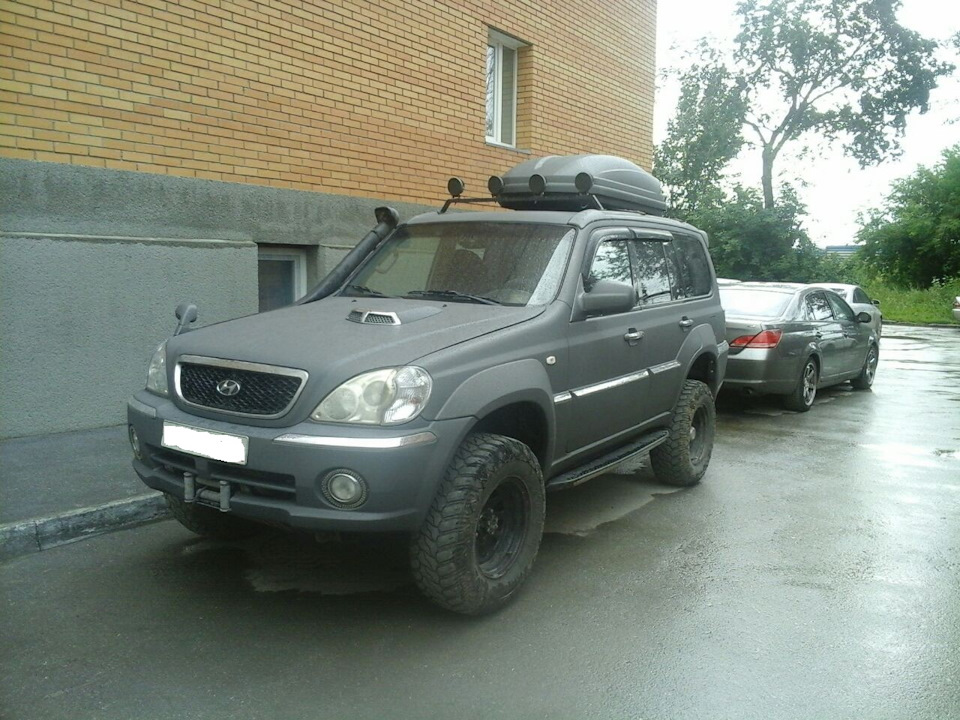 Раптор результат — Hyundai Terracan, 2,5 л, 2003 года | кузовной ремонт ...