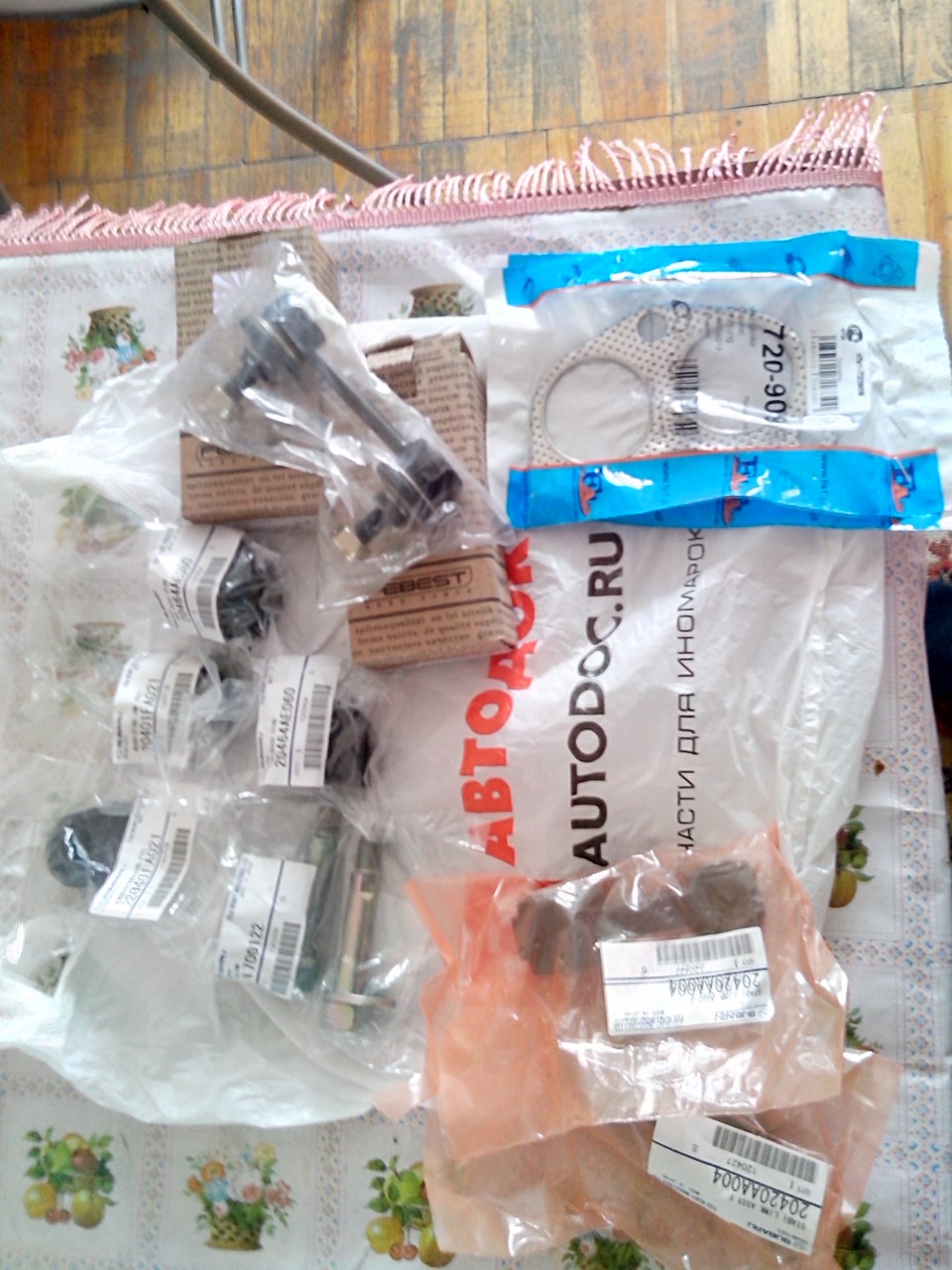 Вторая партия запчастей)) — Subaru Legacy B4 (BE), 2 л, 2001 года ...