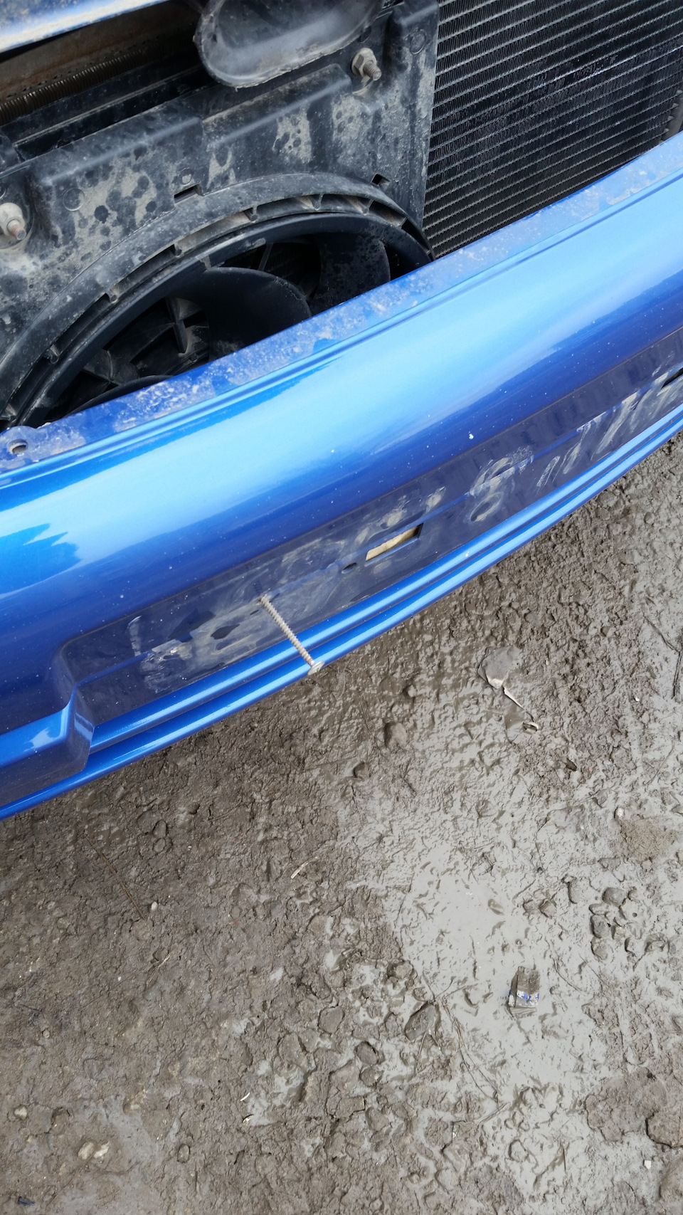 Передний бампер от BERTONE. — Opel Astra G Coupe, 2,2 л, 2002 года ...