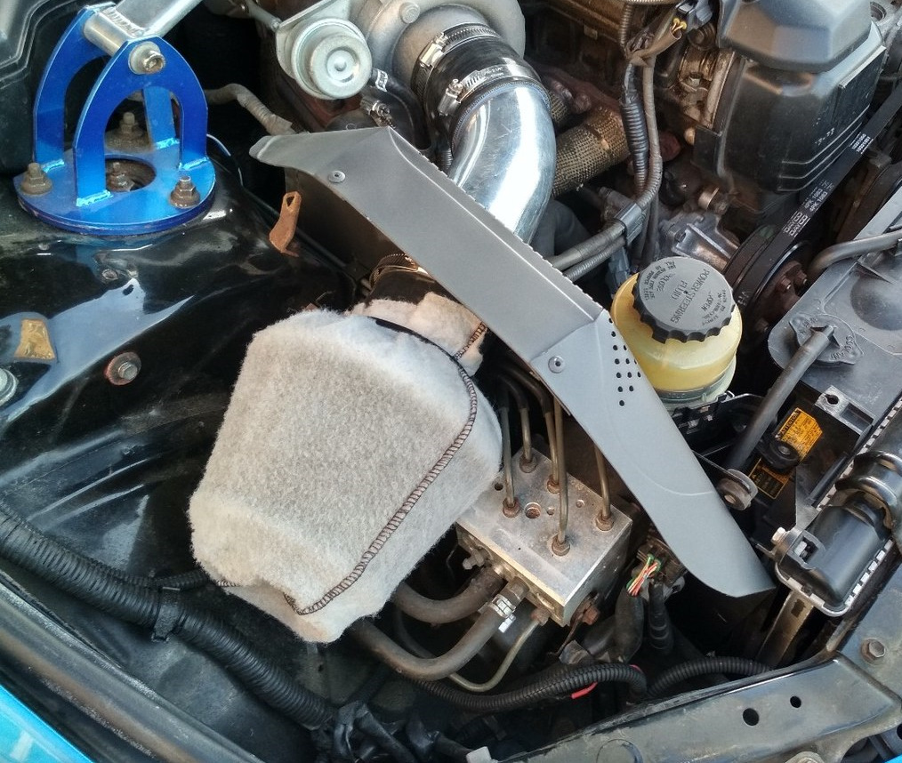 1G-FE TURBO Часть 17. Снижение температуры впуска — Lexus IS I, 2,5 л ...