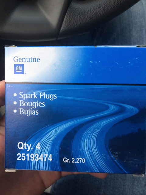 25193474 Свеча зажигания GM | Запчасти на DRIVE2