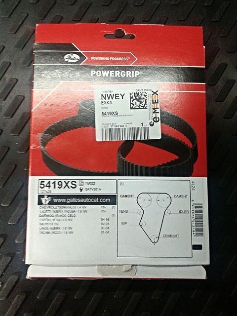 5419XS Ремень ГРМ GATES | Запчасти на DRIVE2