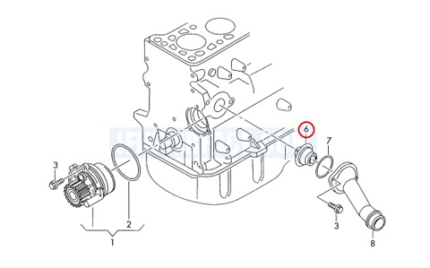 N90945002 Болт крепежный M7x21.5 с внутренним шестгранником VAG: VAG ...