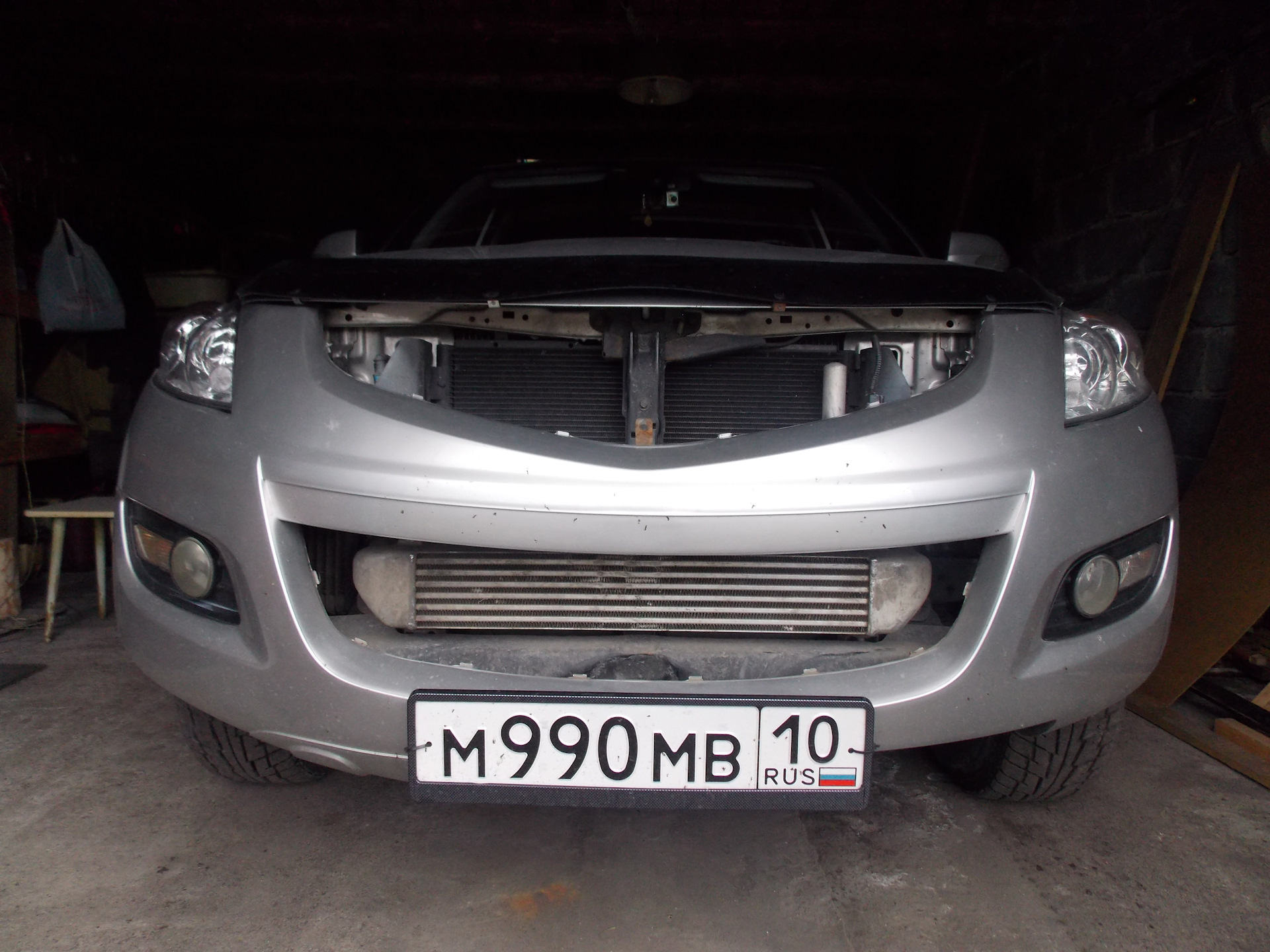 Сетка на решетку радиатора — Great Wall Hover, 2 л, 2011 года | тюнинг ...