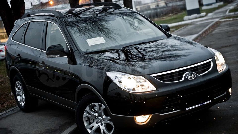 Hyundai ix55 3.8 бензиновый 2011 | Черный Бензинец на DRIVE2