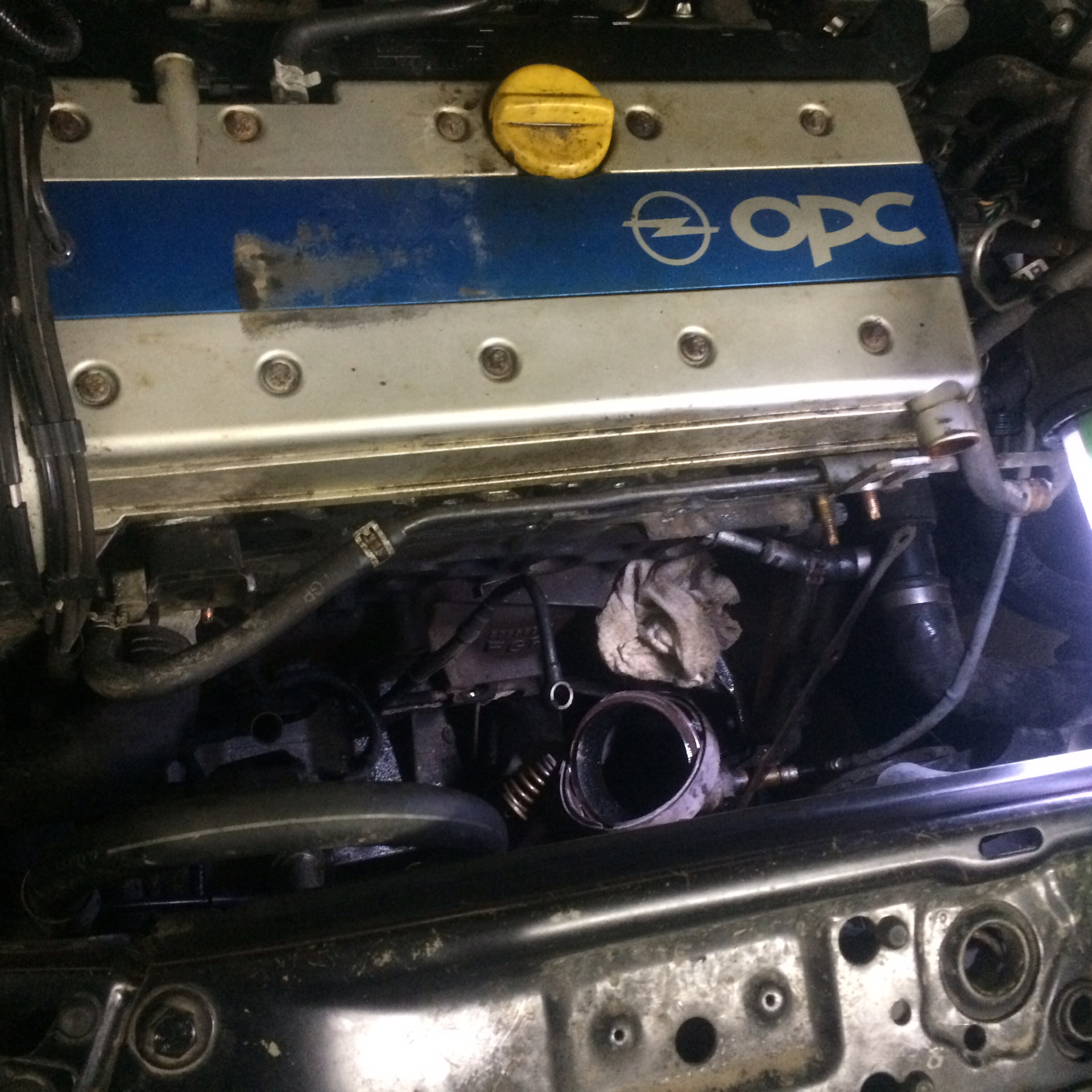 Срыгнула турба — Opel Zafira OPC B, 2 л, 2008 года | поломка | DRIVE2