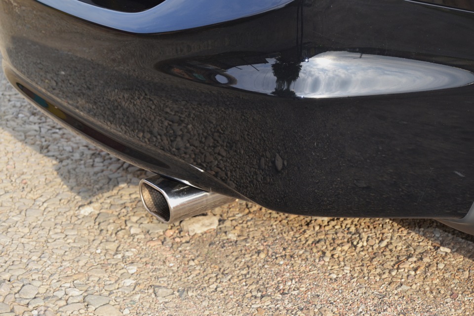 Насадка на глушитель — Honda Civic 4D (9G), 1,8 л, 2012 года | тюнинг ...