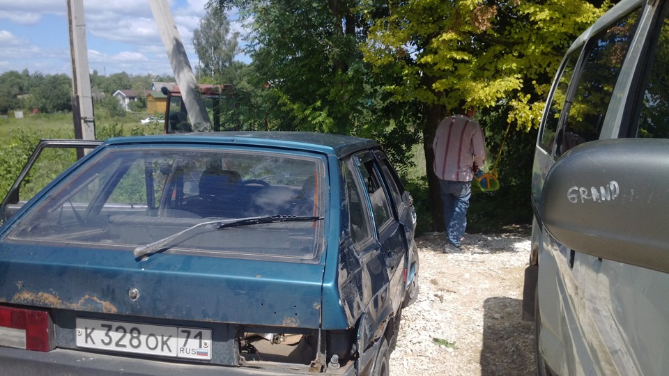 Ушатали — Lada 21093, 1,5 л, 1998 года | ДТП | DRIVE2